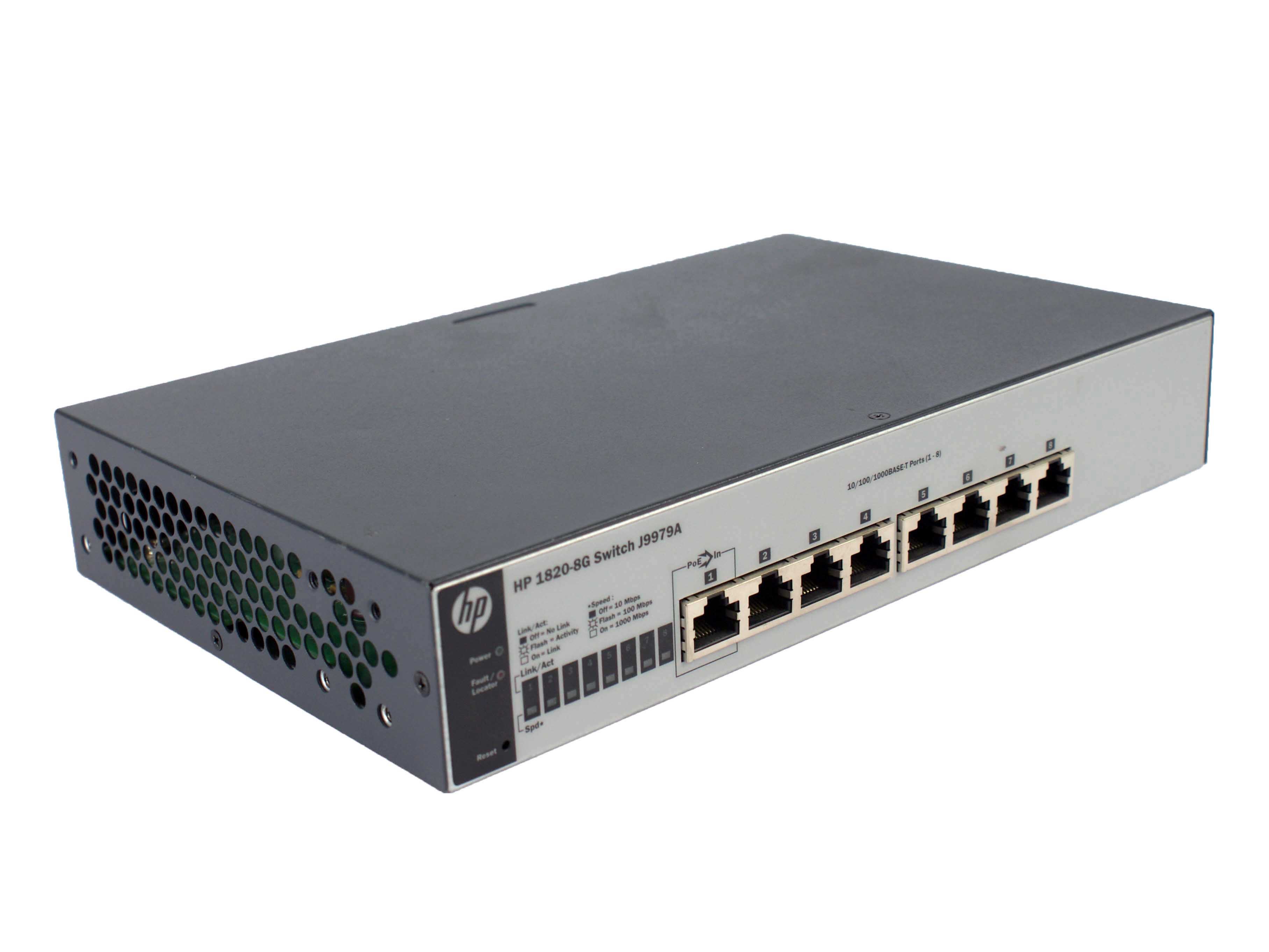 HP 1820-8G J9979A 8-Port Gigabit Switch | eBay