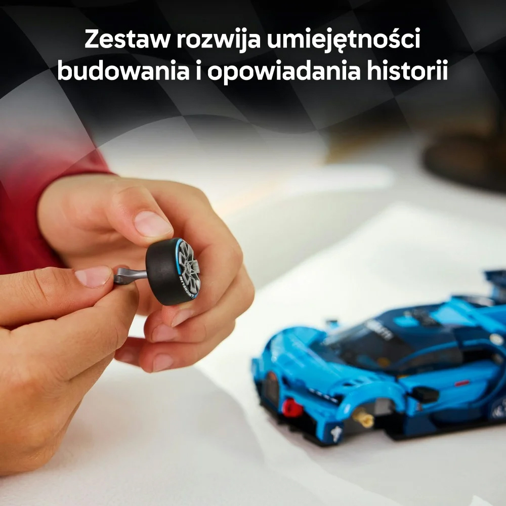 LEGO Speed Champions Hipersamochód sportowy Bugatti Vision GT 77253 (9+)