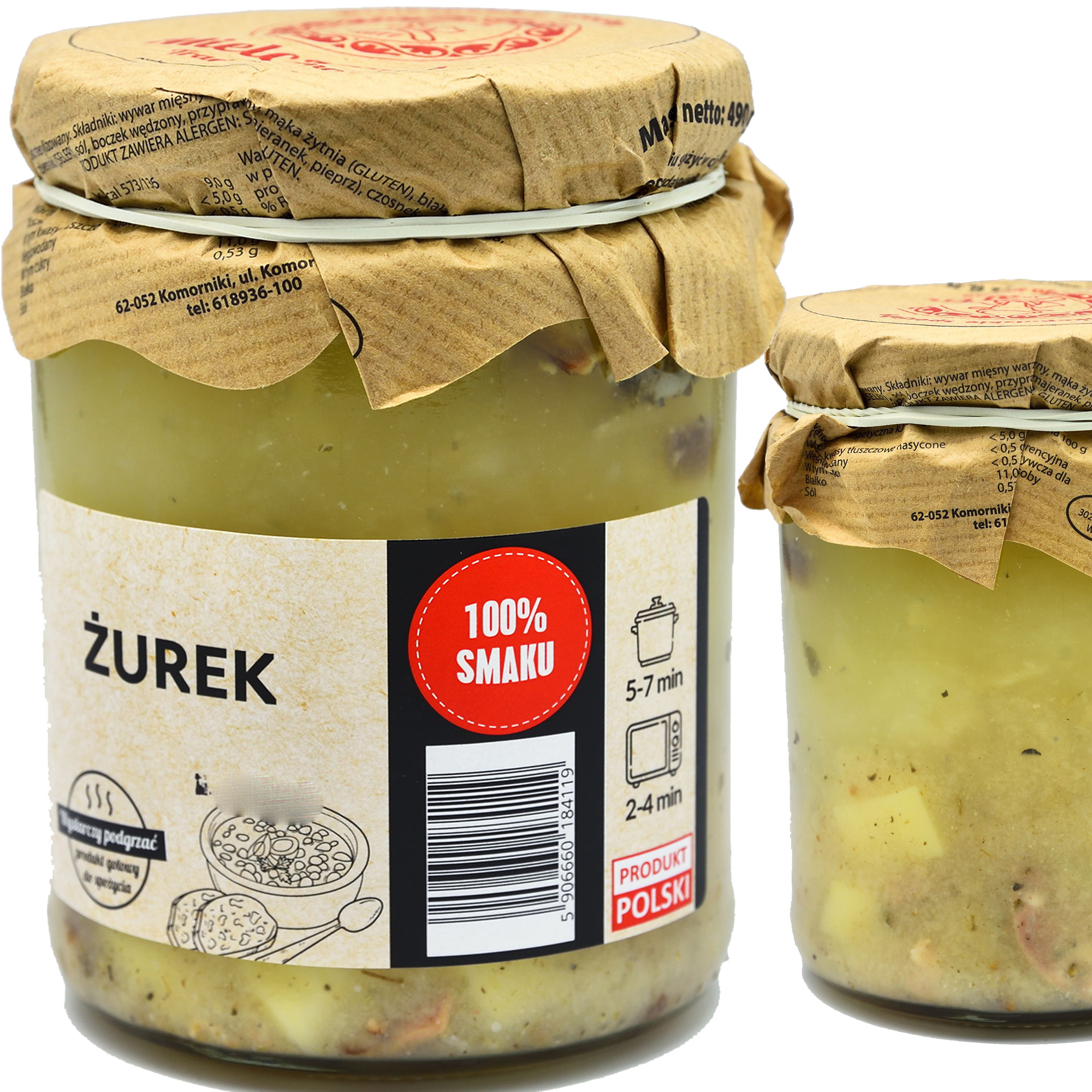 Kup Mielczarek ZUPA ŻUREK Z BIAŁĄ KIEŁBASĄ I BOCZKIEM ŻUR gotowe danie 490g na arena.pl i ciesz ...