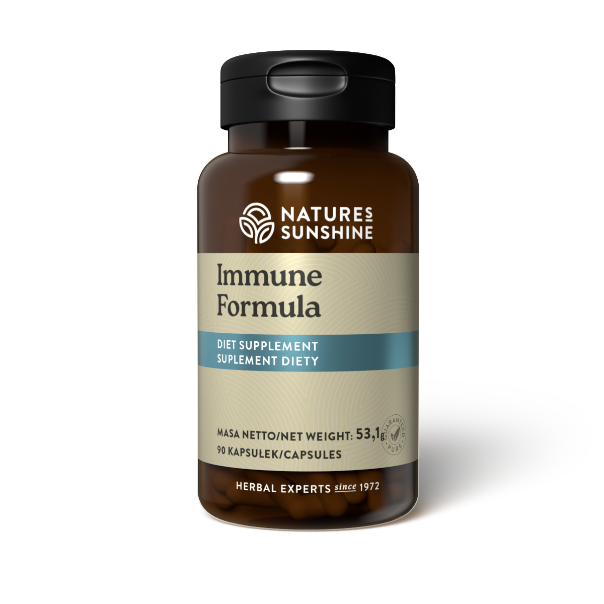 Nature`s Sunshine IMMUNE FORMULA Cordyceps Colostrum Reishi Sklep Swanson