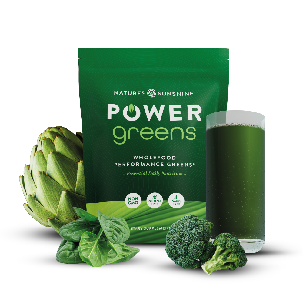 Nature's Sunshine Power Greens (450g) Enzymy Witaminy Warzywa owoce ...
