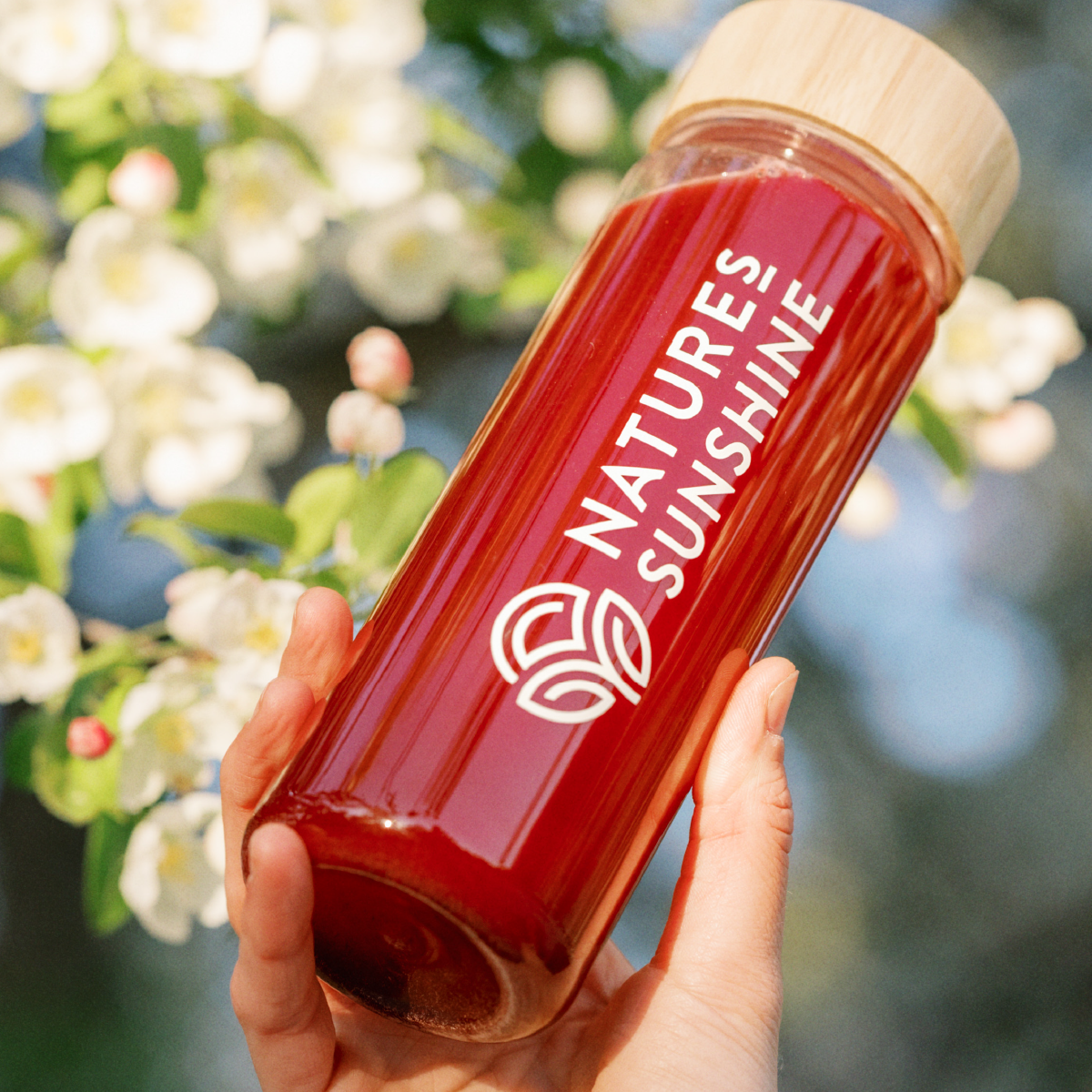 Butelka szklana z logo (500 ml)